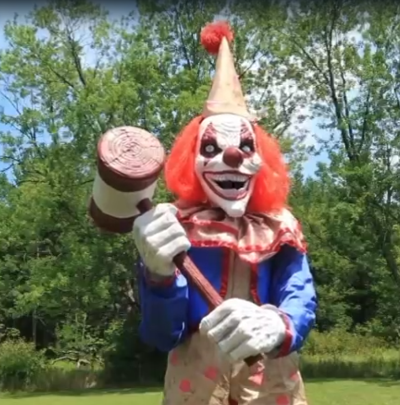 Animatronix Payaso Mazo – La Oveja Negra Disfraces